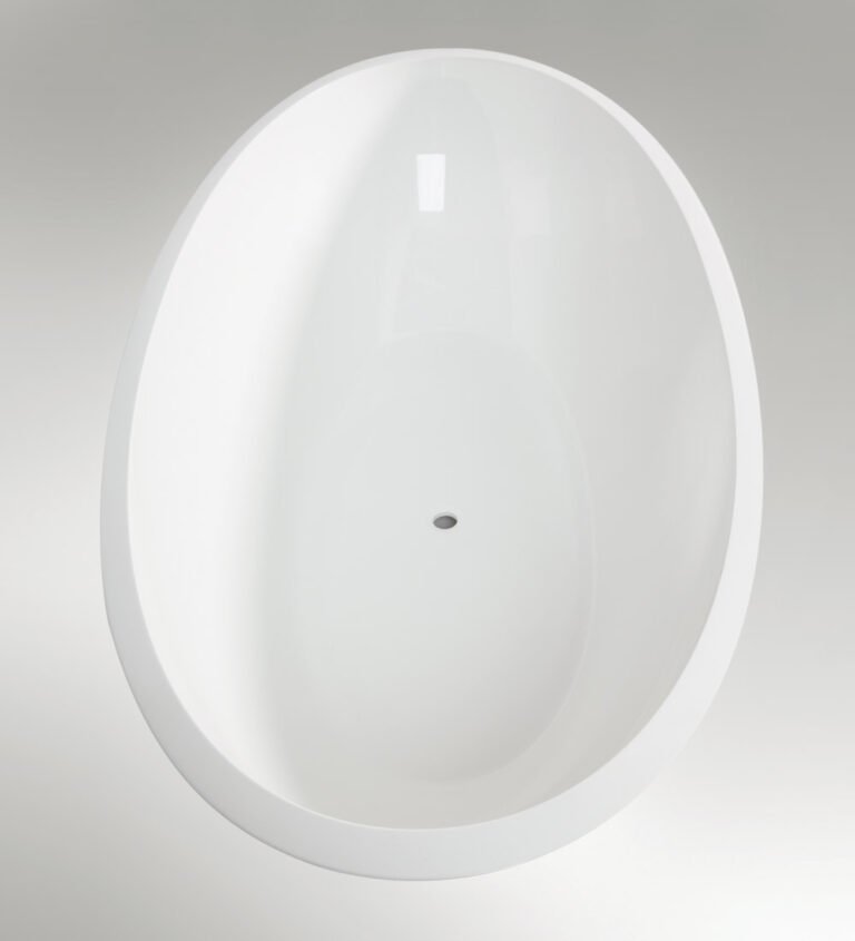 Zeus Bath - Freestanding Modern Stone & Resin Baths